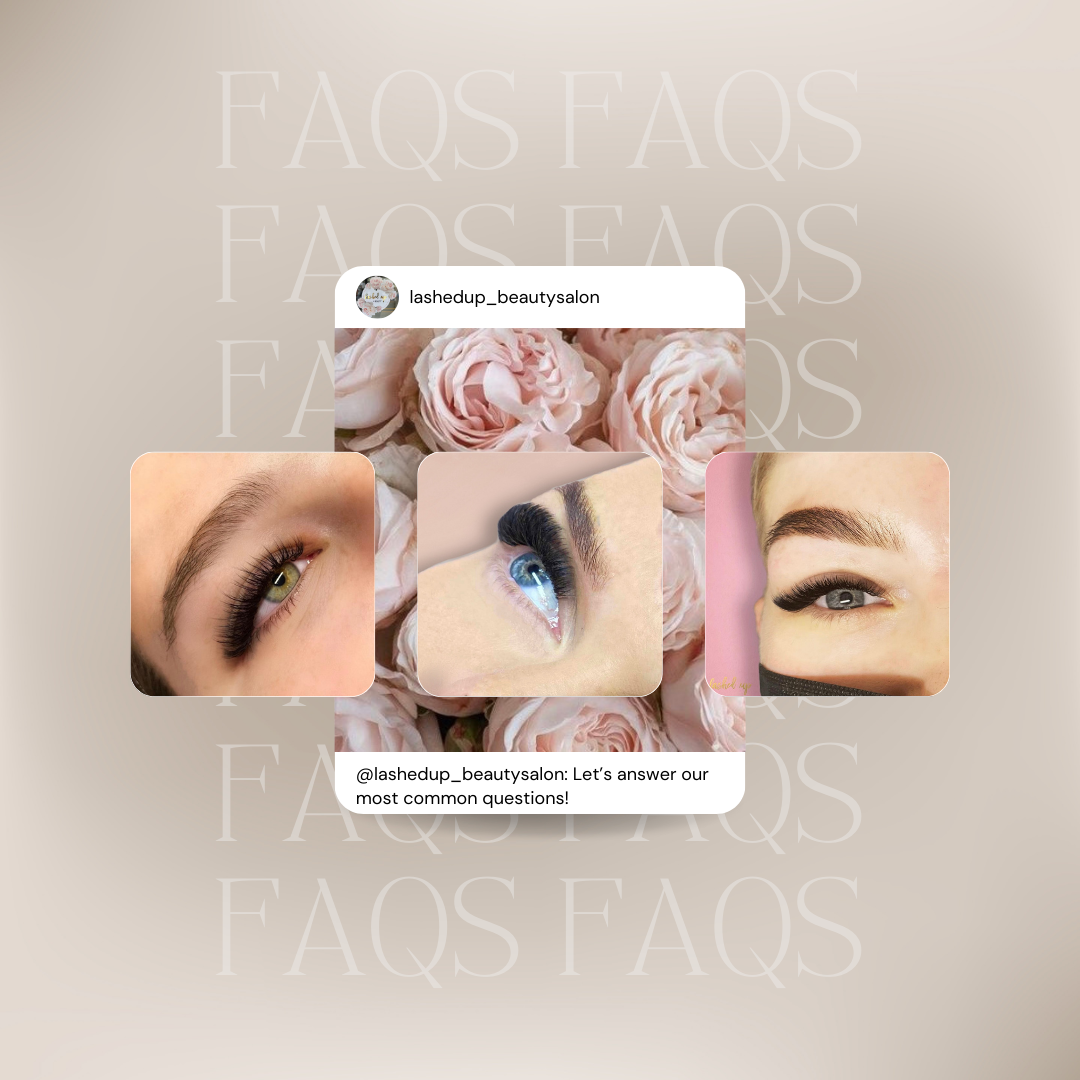 Your Ultimate Guide to Eyelash Extensions: FAQs Answered – Lashed Up ...