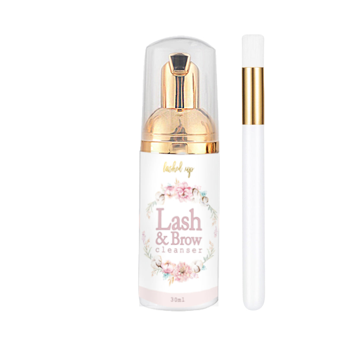 Lash & Brow Cleanser Gold Coast | Cleanser Brush | Lashed Up & Beauty ...